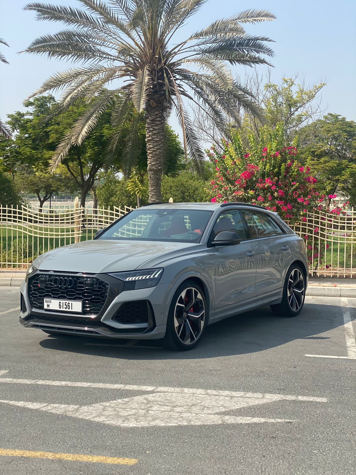 Rent AUDI RSQ8 (Grey) 2021 in Dubai | 2687 | Rentop