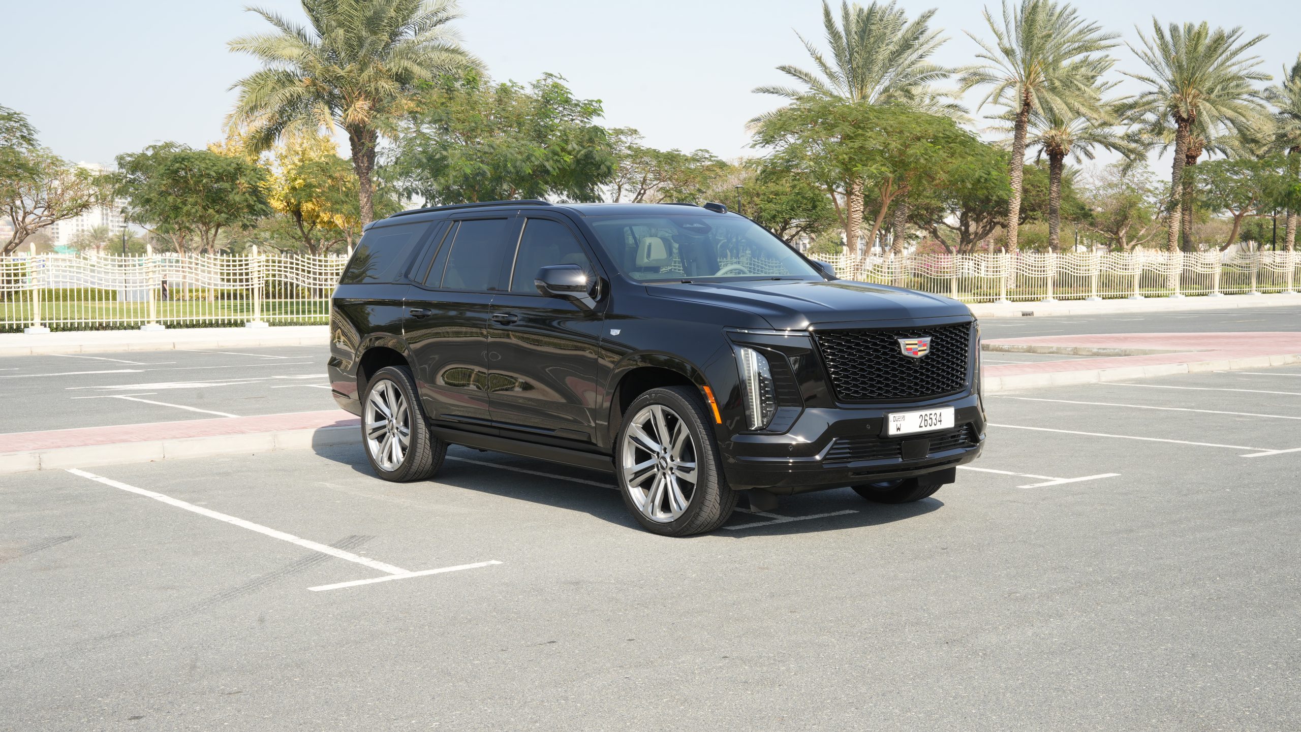 Rent Cadillac Escalade (Black) 2026 in Dubai | 2863 | Rentop