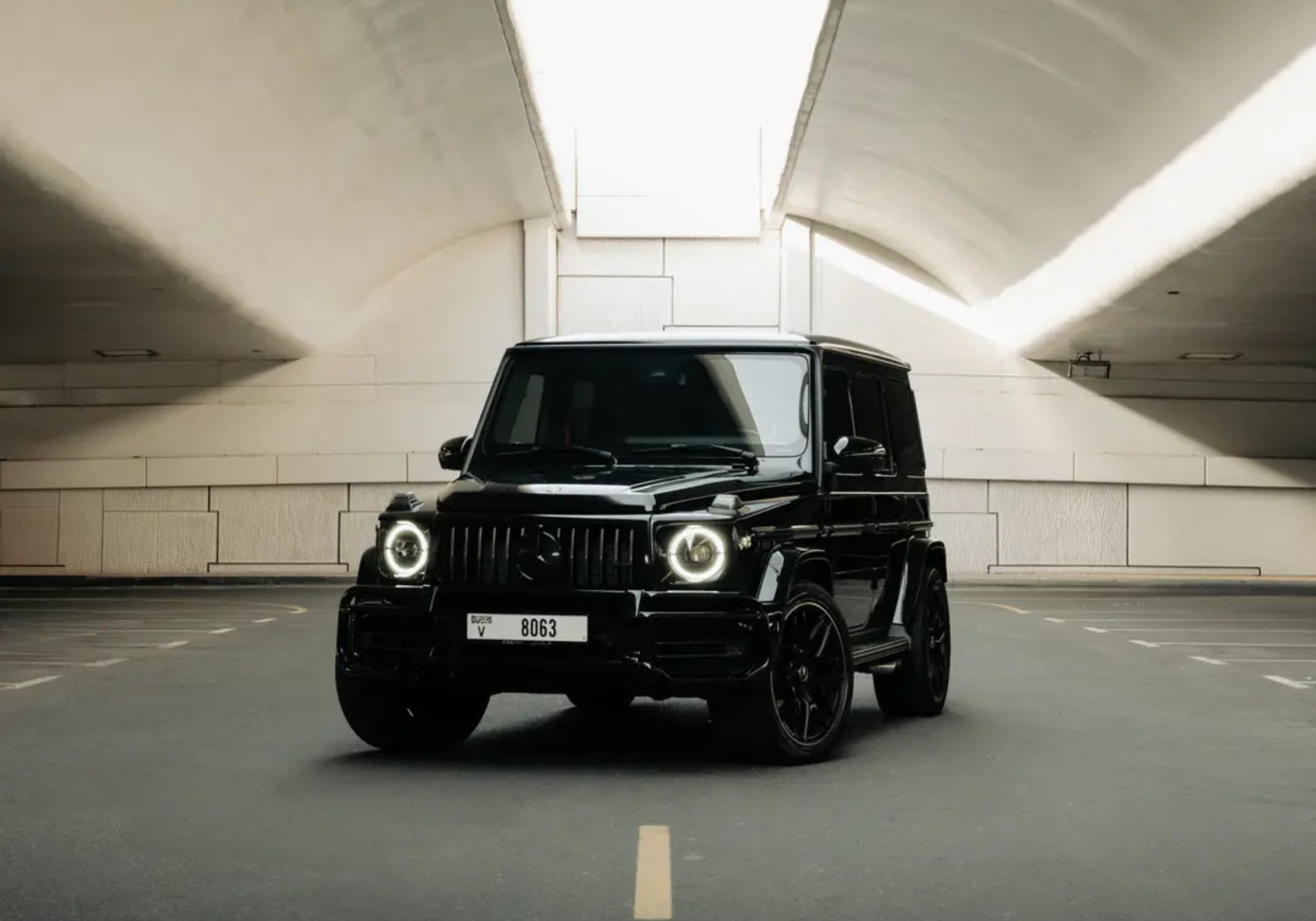 Rent Mercedes G63 AMG Double Night Package (Black) 2023 in Dubai | 2520 ...