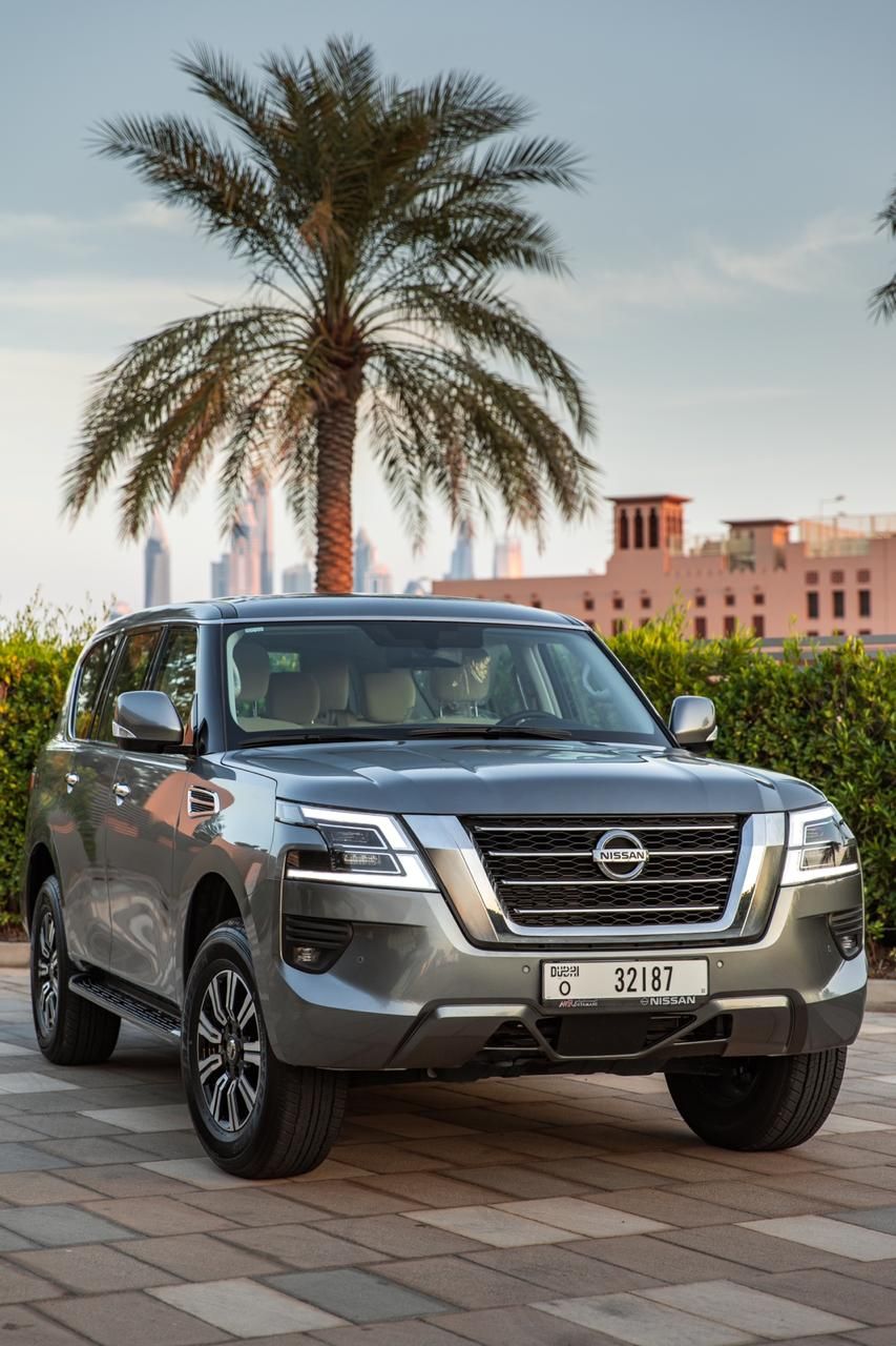 Rent Nissan Patrol (Silver ) 2024 in Dubai | Rentop