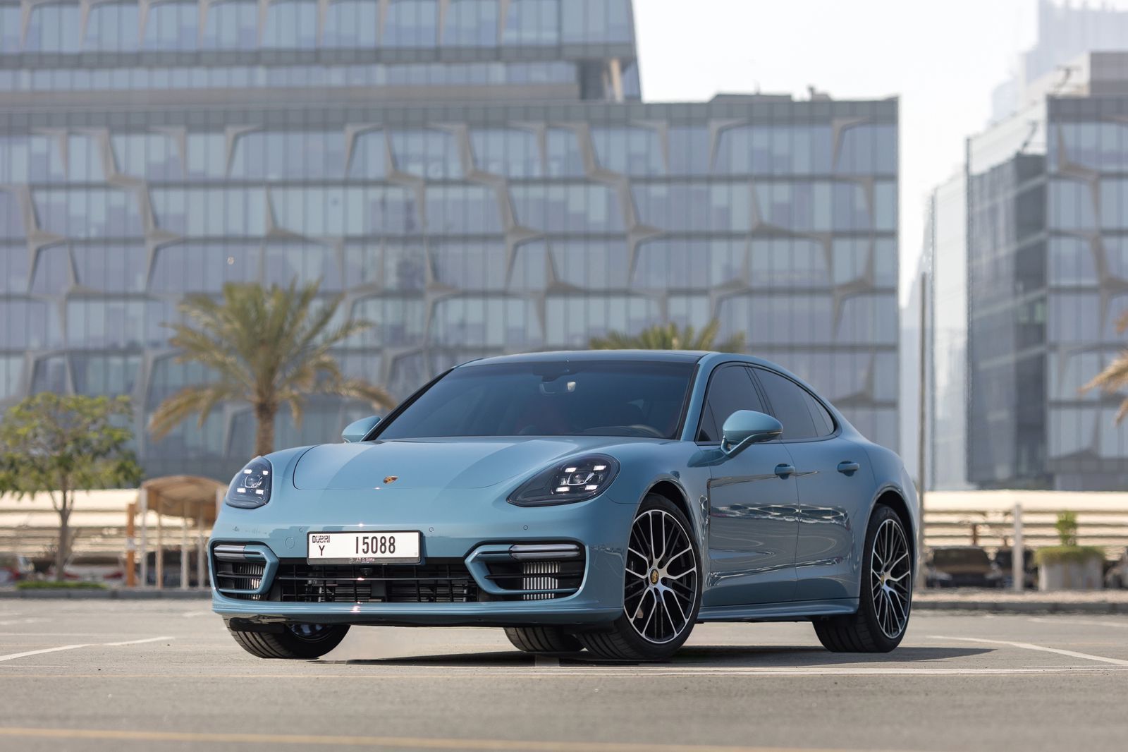 Rent Porsche Panamera (Blue) 2023 in Dubai | 1379 | Rentop