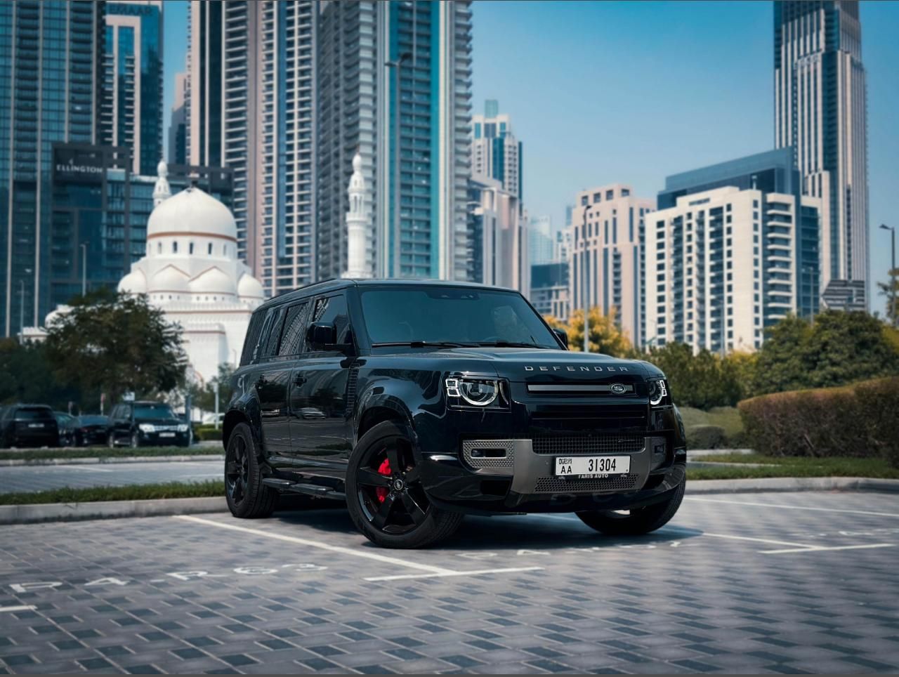 Rent LAND ROVER DEFENDER X DYNAMIC V6 (Black ) 2023 in Dubai | 1659 ...