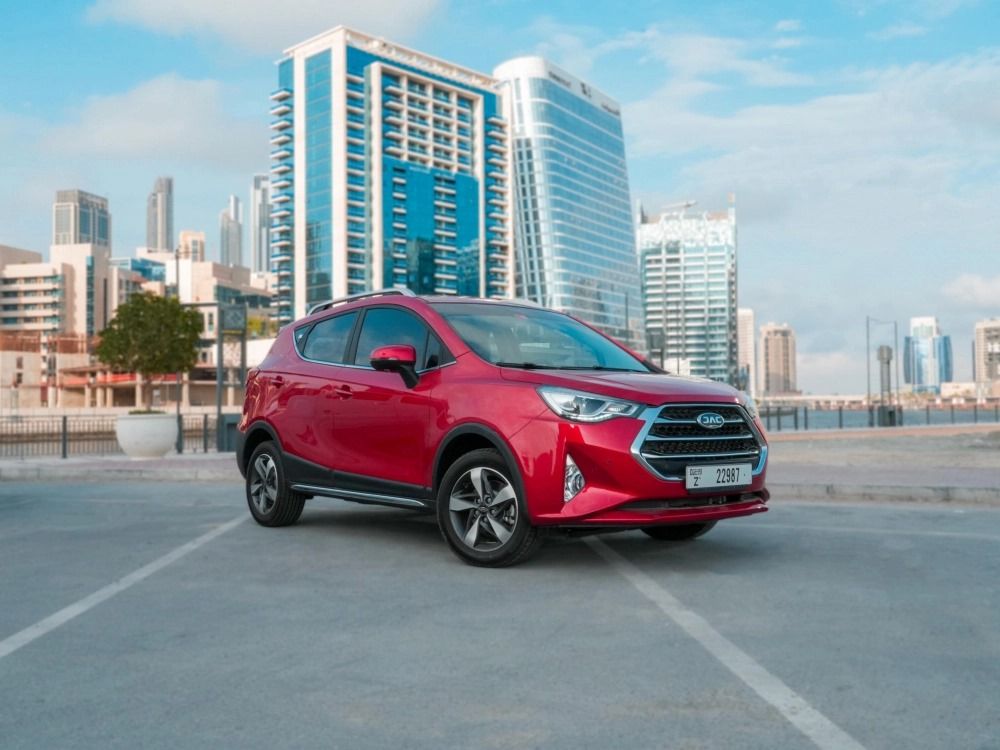Rent JAC S3 (Red) 2024 in Dubai | Rentop