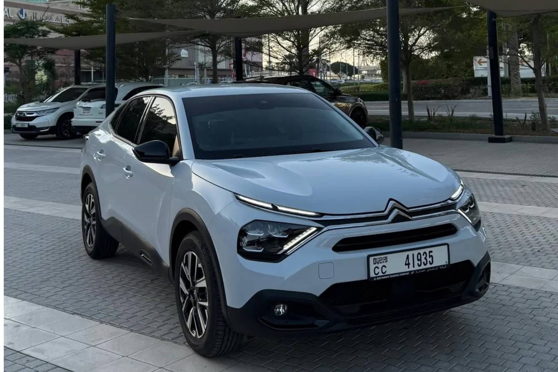 Rent CITROEN C4x Shine (WHITE) 2025 in Dubai | 1858 | Rentop